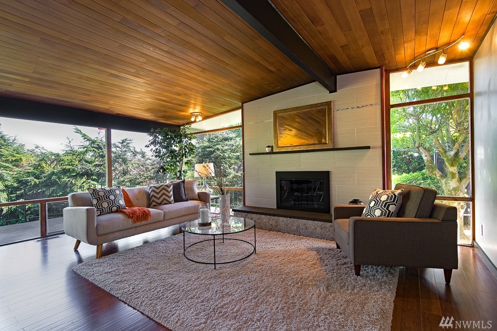 Legendary Seattle architect's mid-century modern home on sale for $570,000